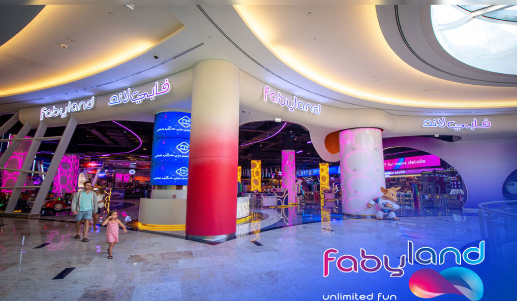Project: Fabyland Nakheel Mall Palm Jumeirah , Dubai – Blue Rectangle ...