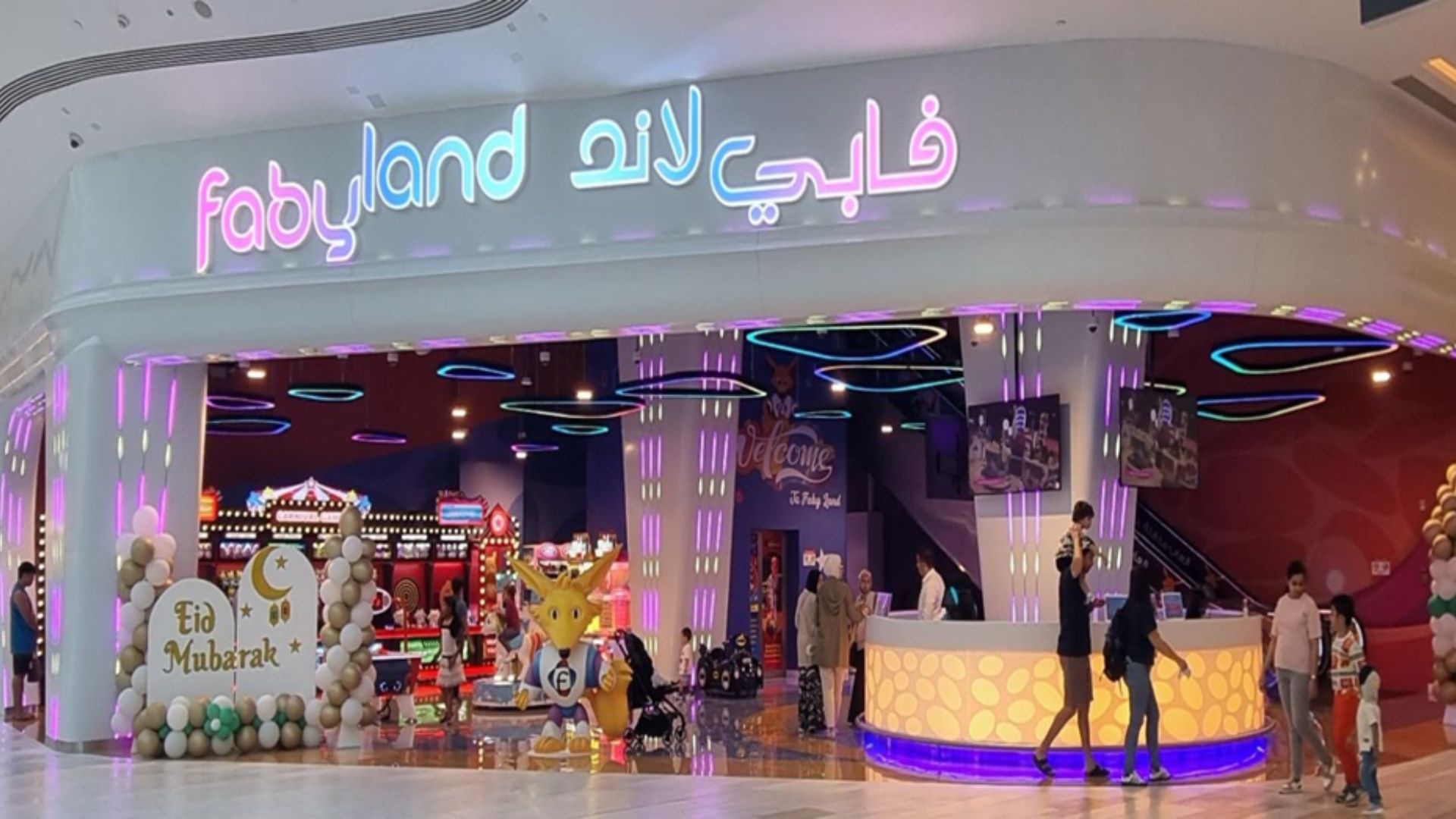 Project: Silicon Central Mall, Dubai – Blue Rectangle Interior ...